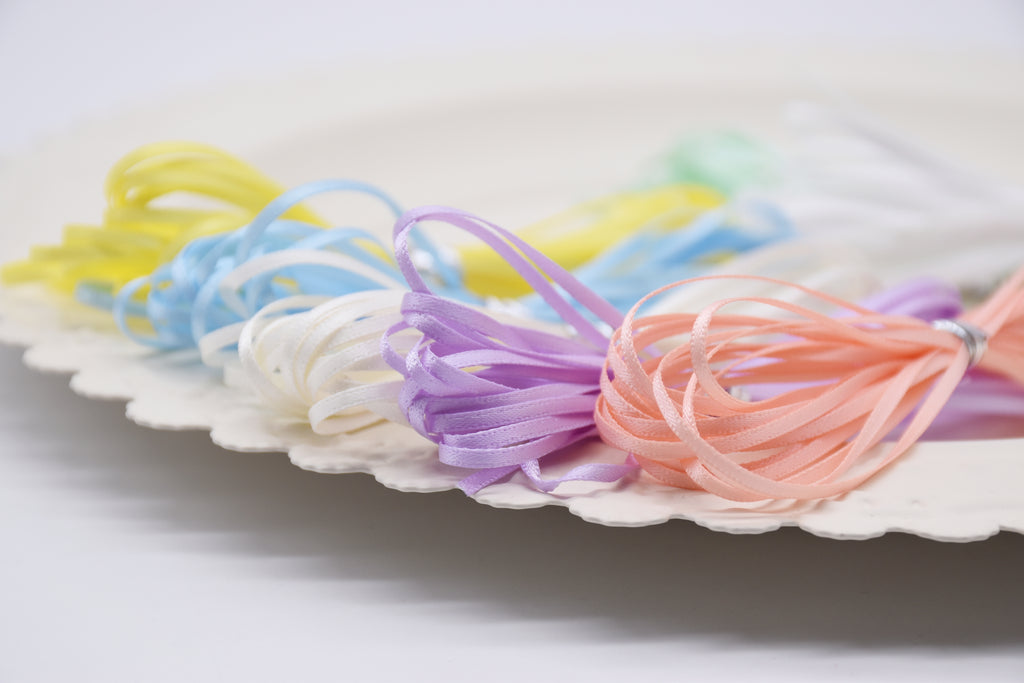 R002 Super Skinny 2MM Ribbon Doll Clothes Sewing Craft Supply For 12 ...