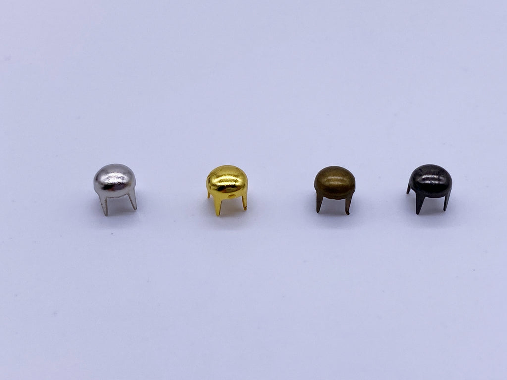 B083 Round Mini 4MM Craft Studs Sewing Craft Doll Clothes Making Doll ...