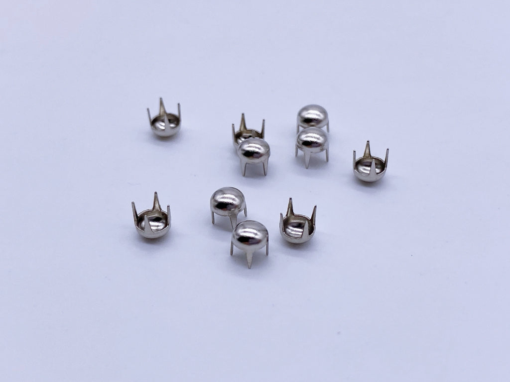 B083 Round Mini 4MM Craft Studs Sewing Craft Doll Clothes Making Doll ...