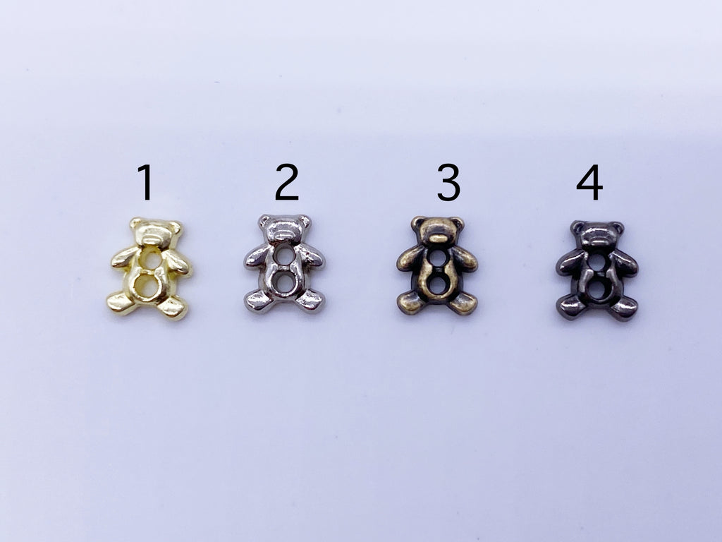 B096 6mm Teddy Bear Buttons Micro Mini Buttons Tiny Buttons Doll Sewin ...