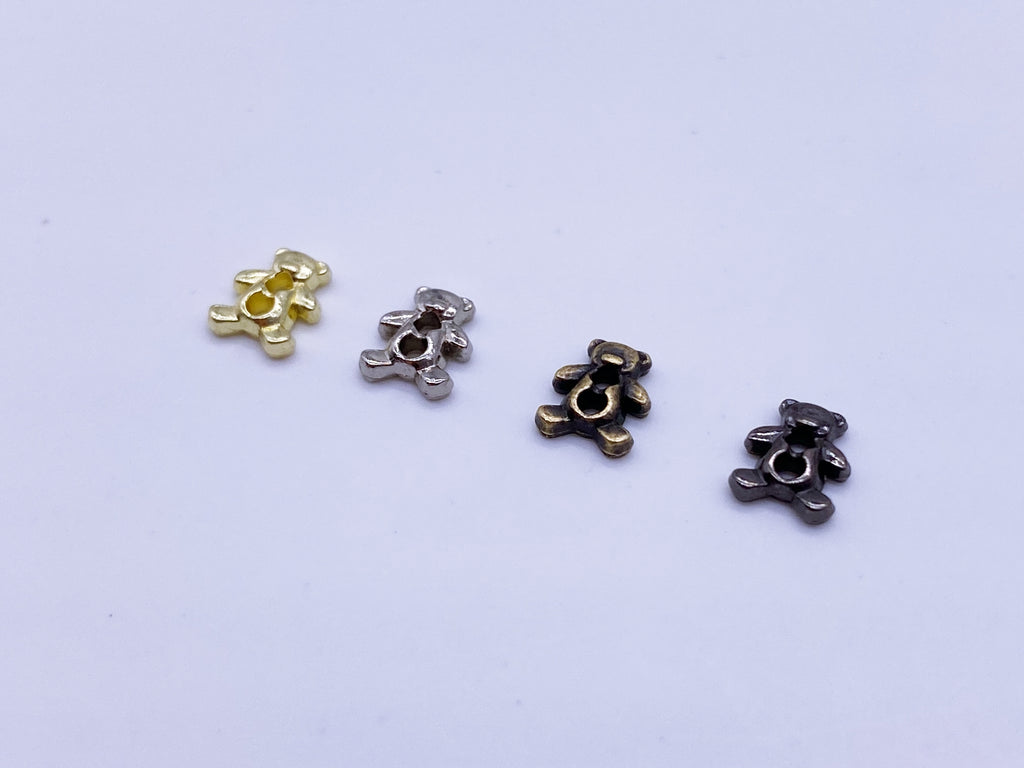 B096 6mm Teddy Bear Buttons Micro Mini Buttons Tiny Buttons Doll Sewin ...