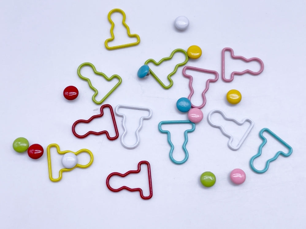 B187 Metal Color 9mm Mini Overall Hook Buckles Sewing Craft Doll Cloth ...