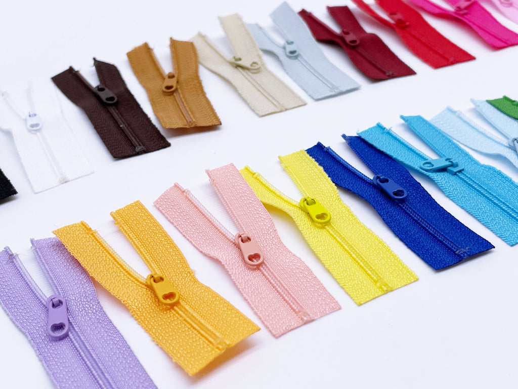 W022 Cute Heart Zipper Puller 6CM Mini Tiny Super Small Zipper Doll Se ...