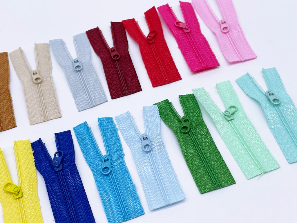 W026 Mini 6CM Zipper Tiny Super Small Zipper Doll Sewing Craft Doll Cl ...