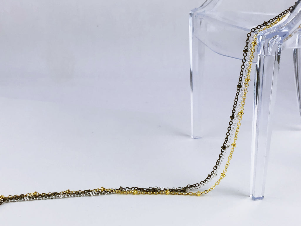 B066 Chain Doll Jewelry Accessories Sewing Craft Doll Clothes Making S ...