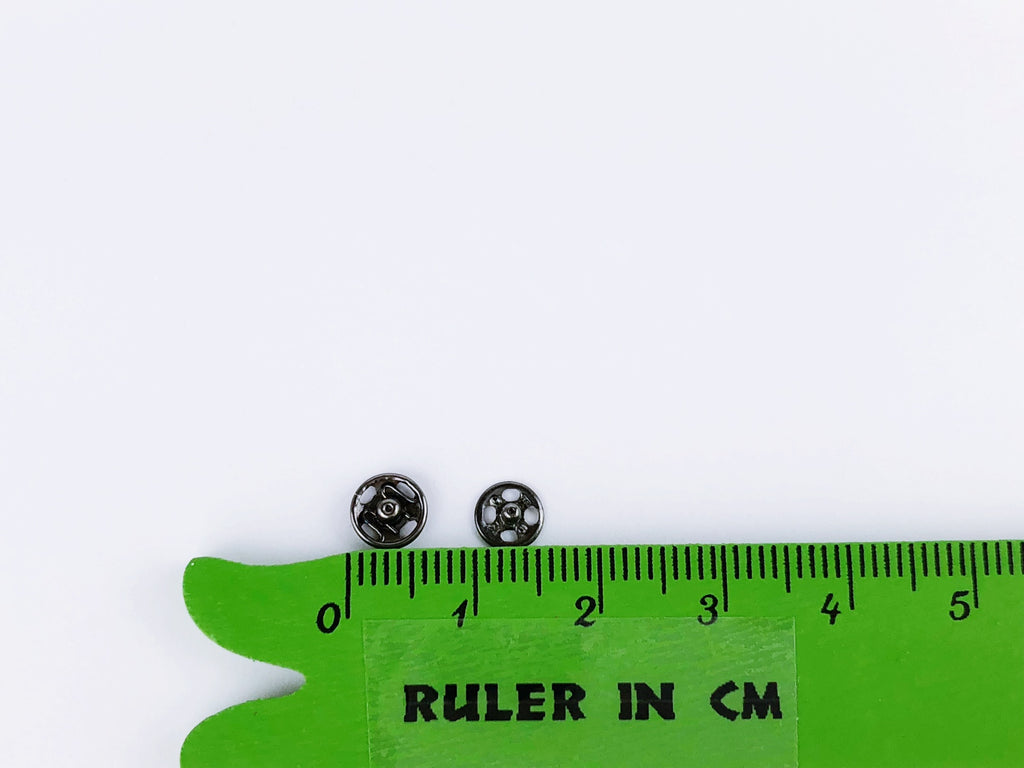 B025 6mm Metal Snap Fastener Buttons Doll Clothes Sewing Craft Supply ...