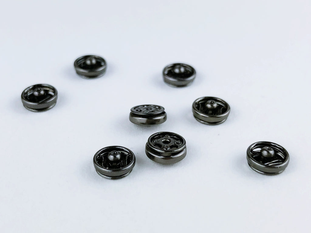 B025 6mm Metal Snap Fastener Buttons Doll Clothes Sewing Craft Supply ...
