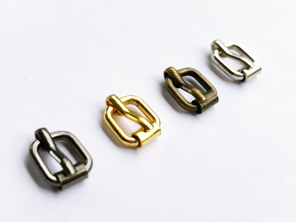 B061 6mm× 9mm Mini Metal Buckles Doll Sewing Supplies Doll Clothes Cra ...