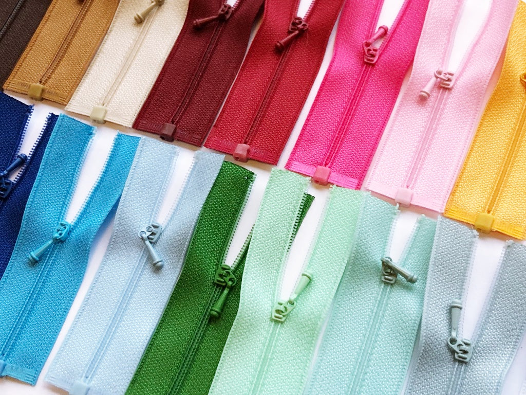 W005 Open End Separating Mini Zippers Doll Sewing Supplies Sewing Craf ...